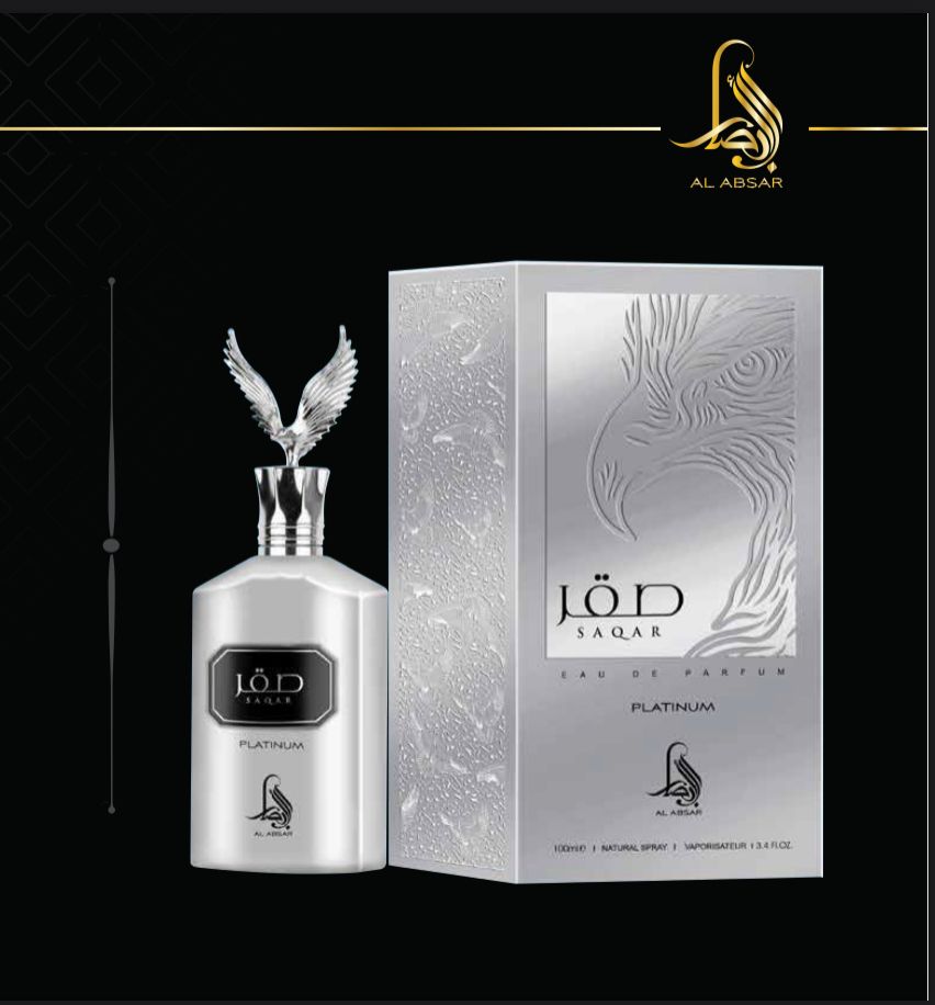 Al Absar Parfum - Saqar Platinum 100ml UNISEX – Al Buraq